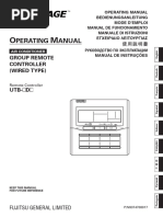 User Manual Daikin BRC1D52 (English - 20 Pages) | PDF | Clock