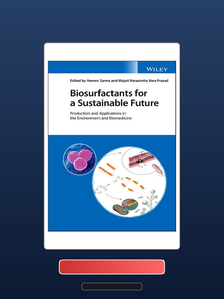 Biosurfactants For - Sustainable and in Future: Production Applications The | PDF | Multiple ...