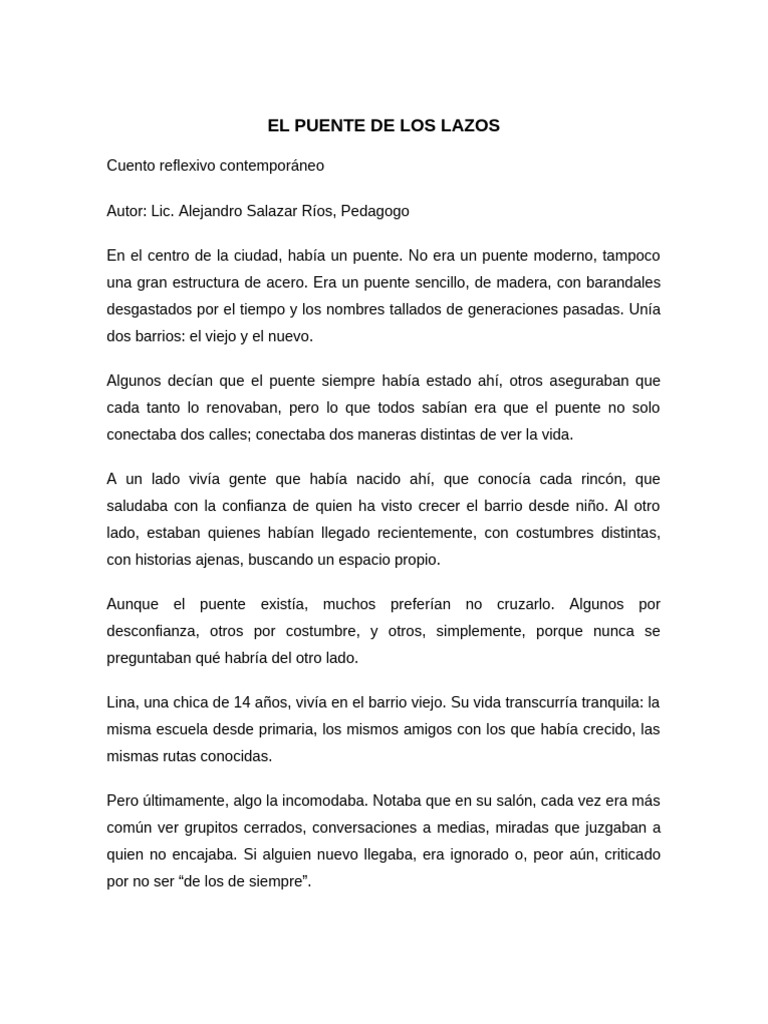 El Puente de Los Lazos | PDF
