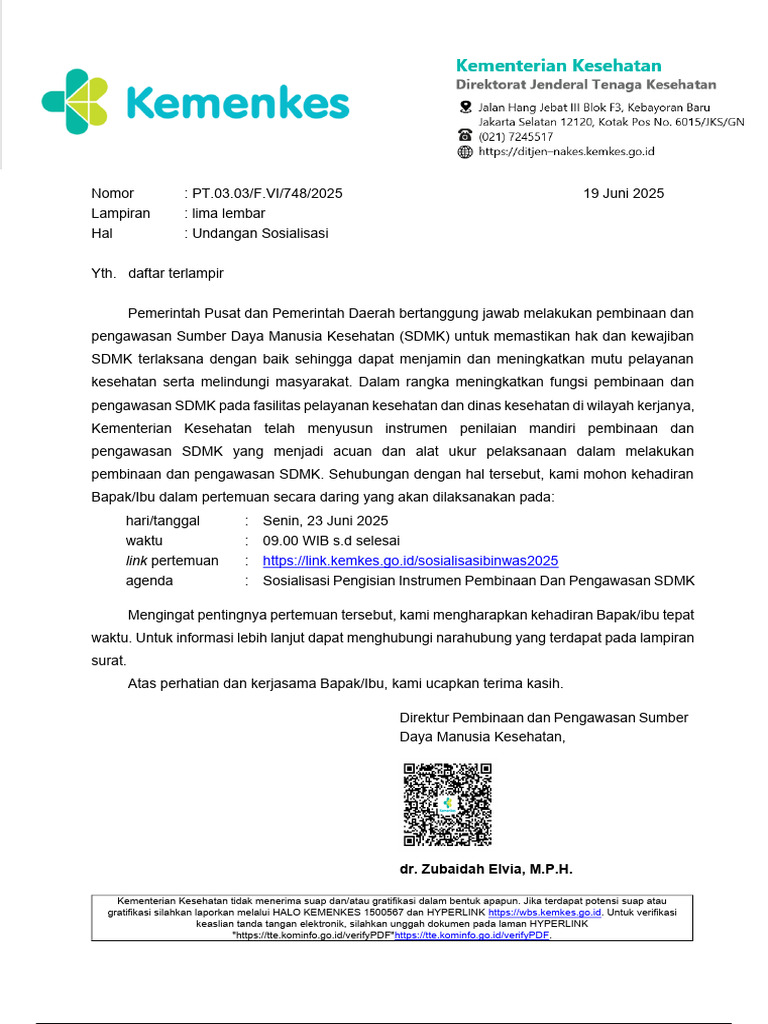 Sesuai Regional Binwas | PDF