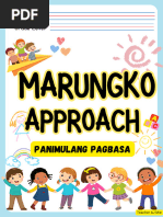 Marungko Approach | PDF
