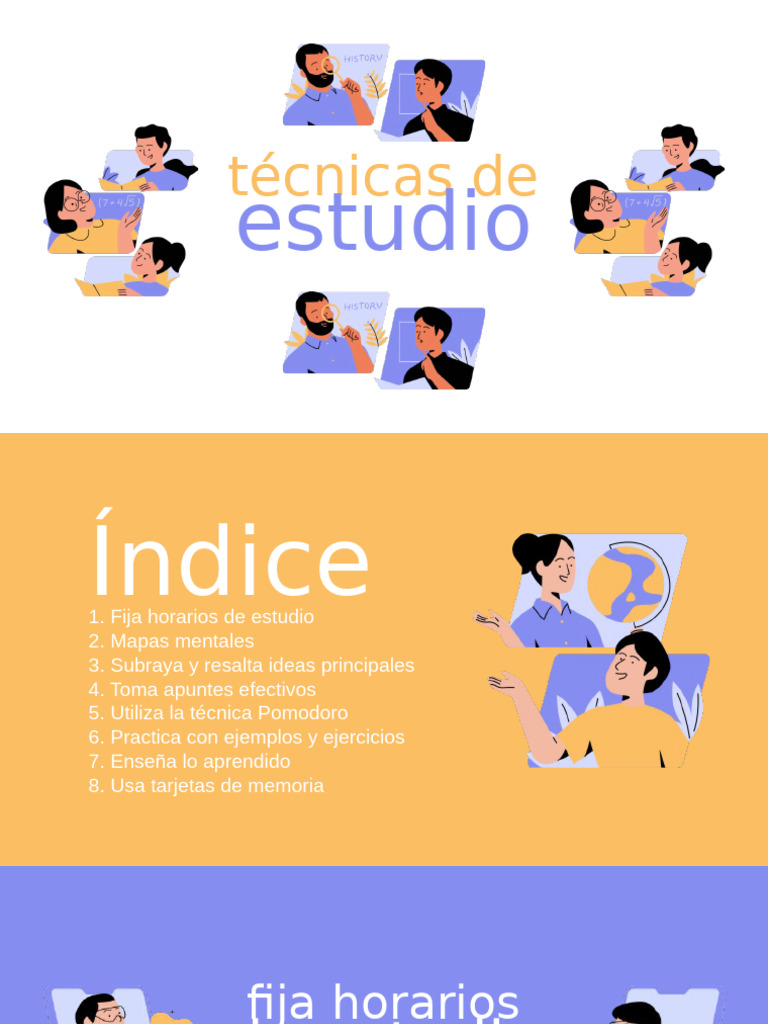 Tecnica de Estudios | PDF