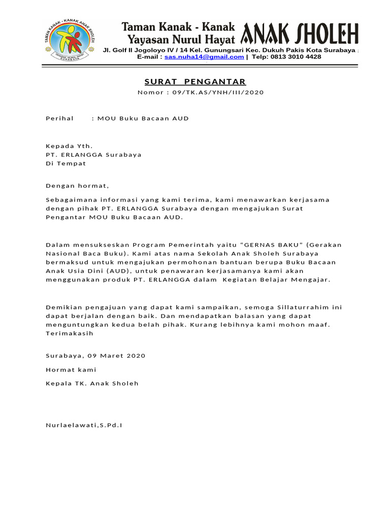 Kop Surat Kosong | PDF