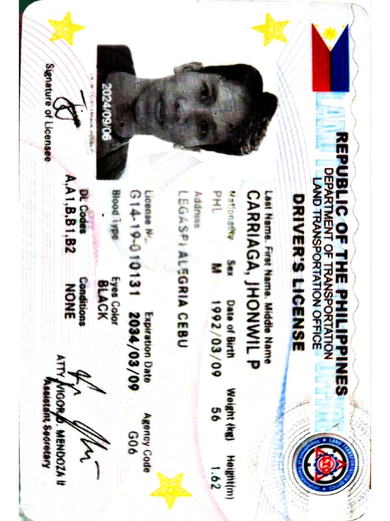 Drivers License | PDF