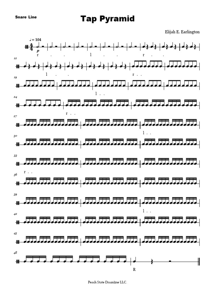 Tap Pyramid-Snare - Line | PDF
