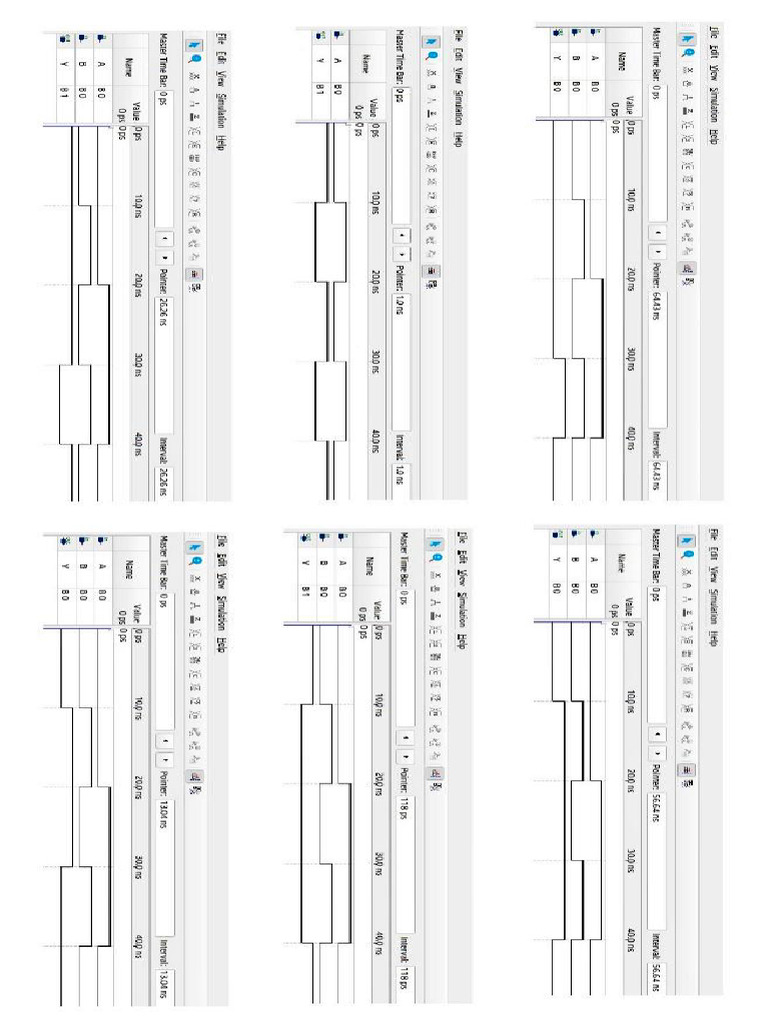 AND Gate To Comparator Waveforms | PDF
