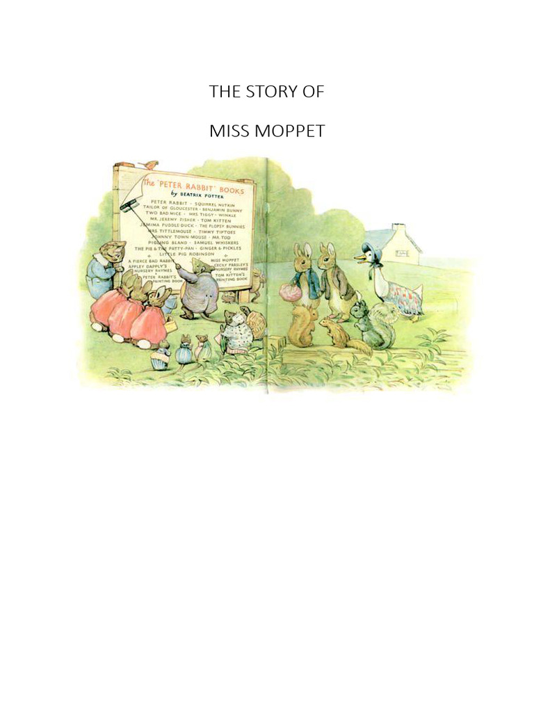 Miss Moppet's Mouse Adventure | PDF
