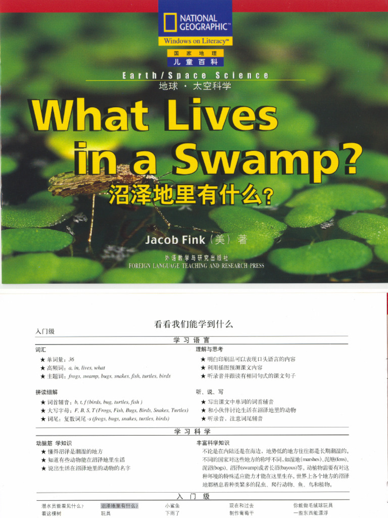 06 What Lives in A Swamp | PDF
