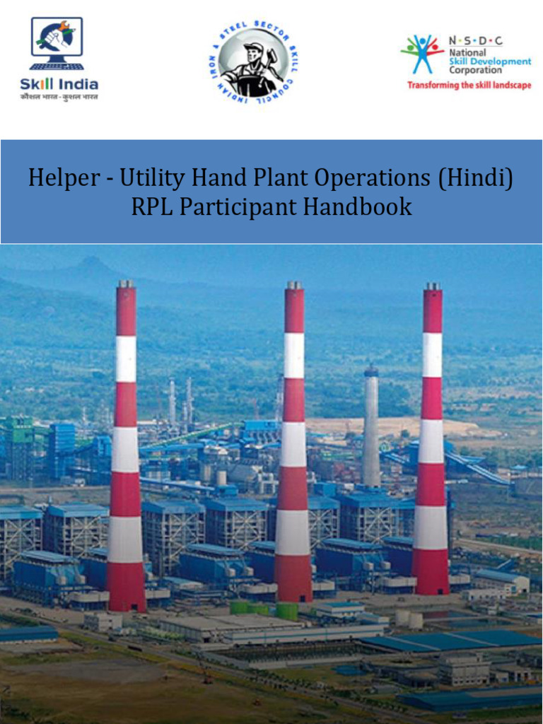 Helper - Utility Hand Plant Operations (Hindi) | PDF