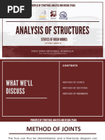Module 7 - Method of Members | PDF | Truss | Force