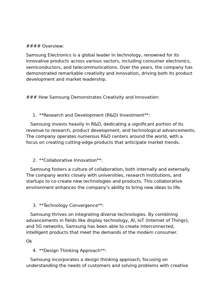 Summary On Case Study of Electronics | PDF | Computing