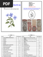 Botany Lab Manual 2025 Edition | PDF | Mitosis | Plant Stem