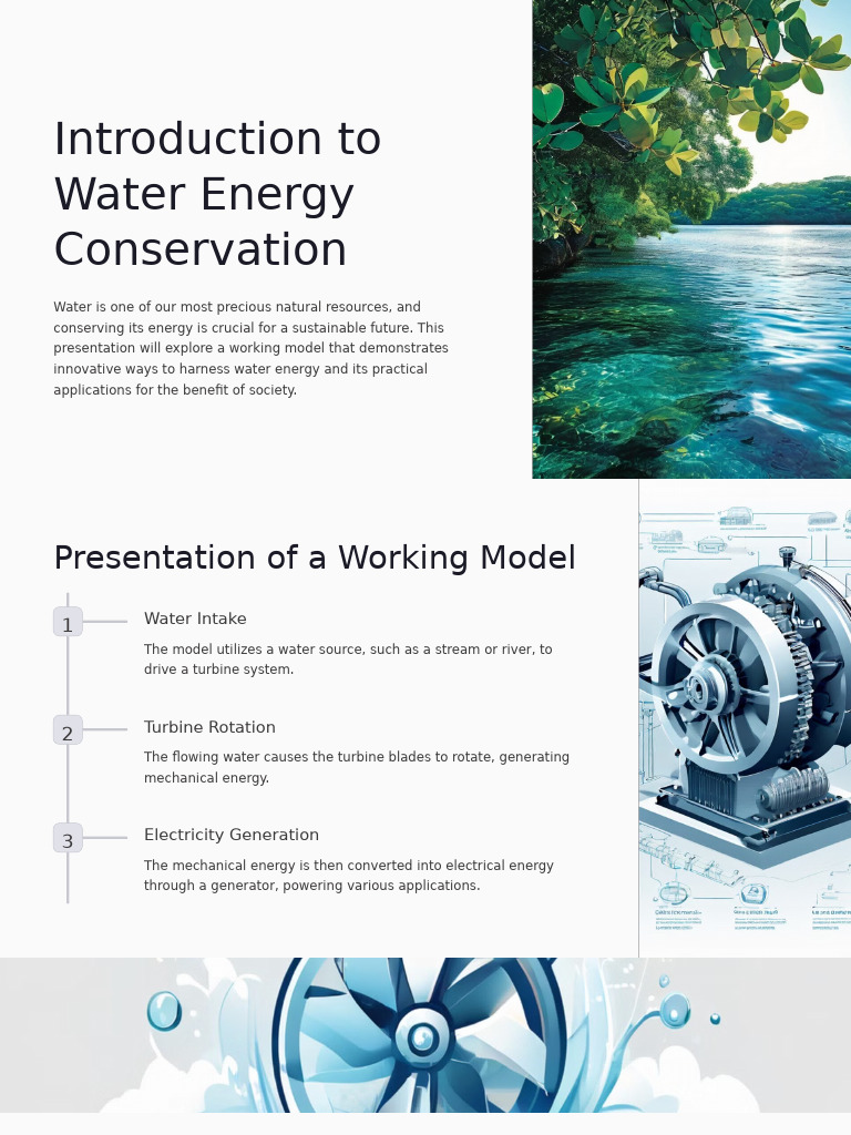 Introduction To Water Energy Conservation | PDF | Renewable Energy ...