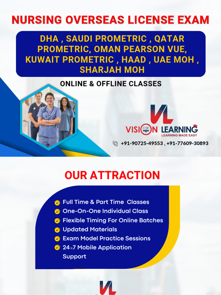 Nursing License Exam Prep Classes | PDF | Qualifications | Tests