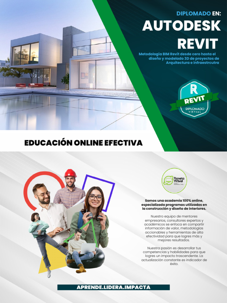 Brochure Diplomado Revit | PDF | Autodesk Revit