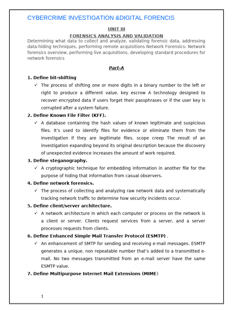Cybercrime Investigation &digital Forencis Unit 3 | PDF | 4 G | Computer File
