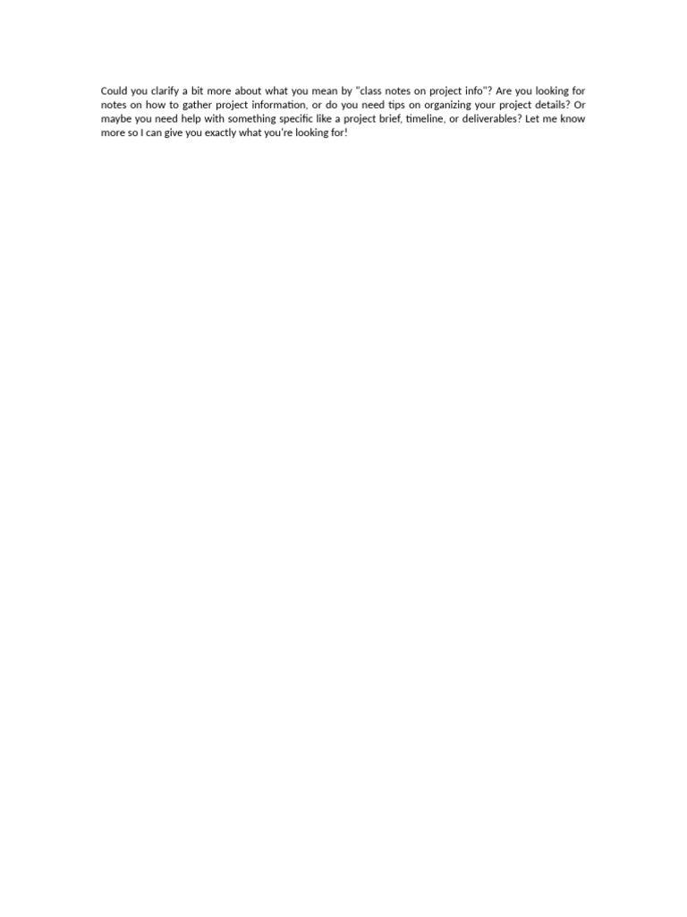 t1 Classnotes | PDF