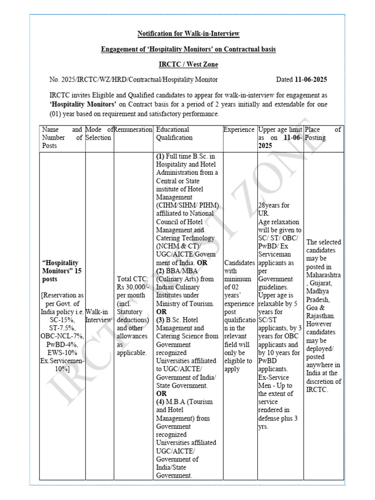 HM Notification 11.06.2025 | PDF | Government Of India