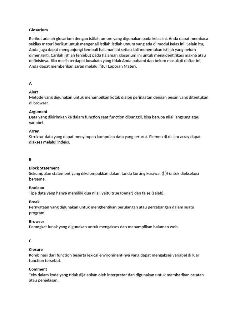 Materi Dicoding | PDF