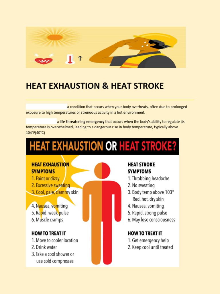 Heat Exhaustion | PDF