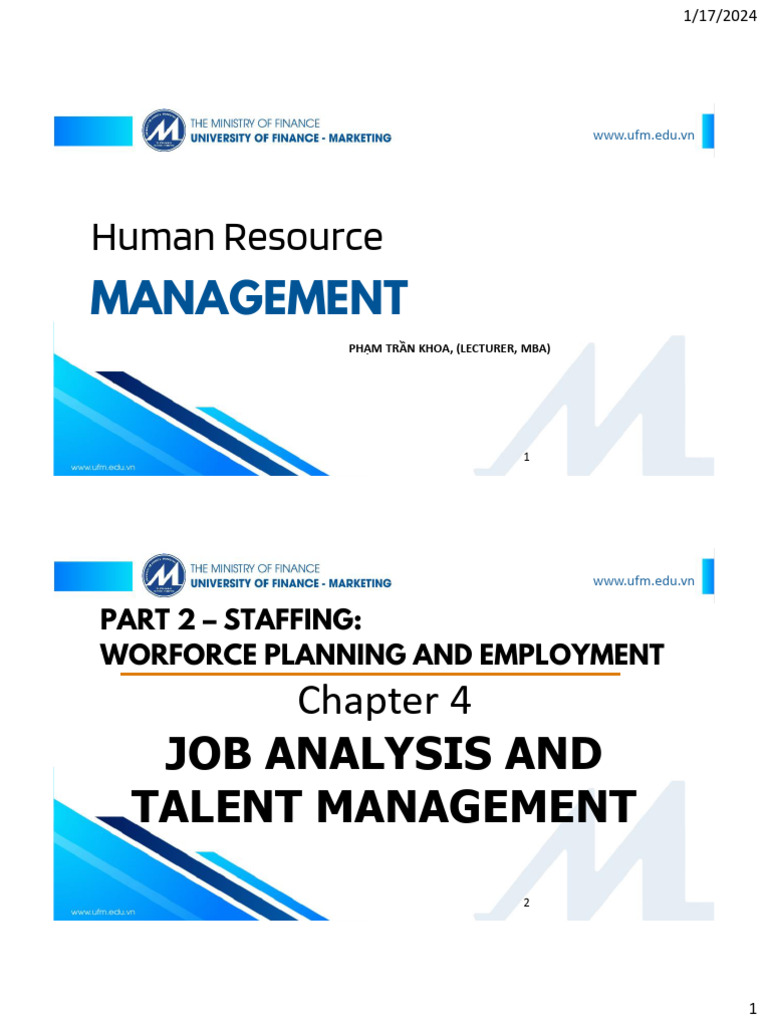 HRM - Chap4 - Huong Dan Sinh Vien | PDF