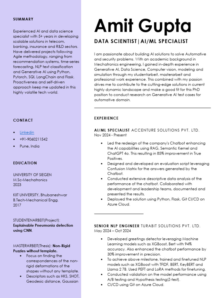 PhD Candidate in Generative AI | PDF | Artificial Intelligence ...