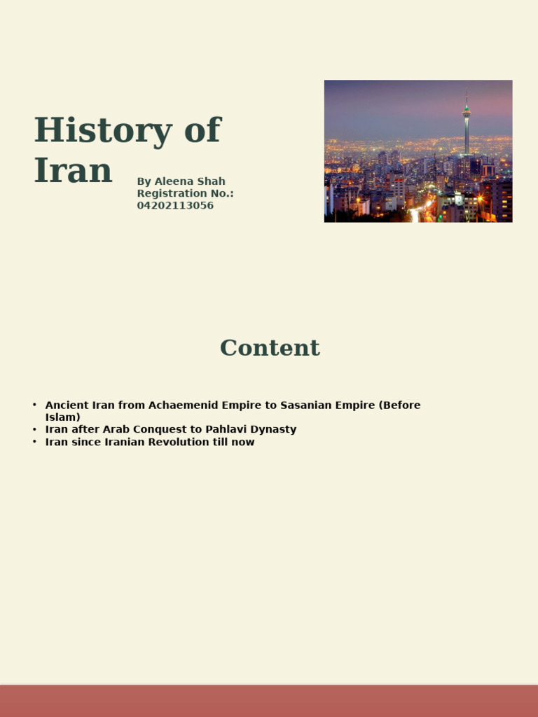 Comprehensive History of Iran | PDF | Achaemenid Empire | Ruhollah Khomeini