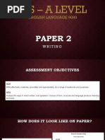 AICE English Language Test Overview | PDF