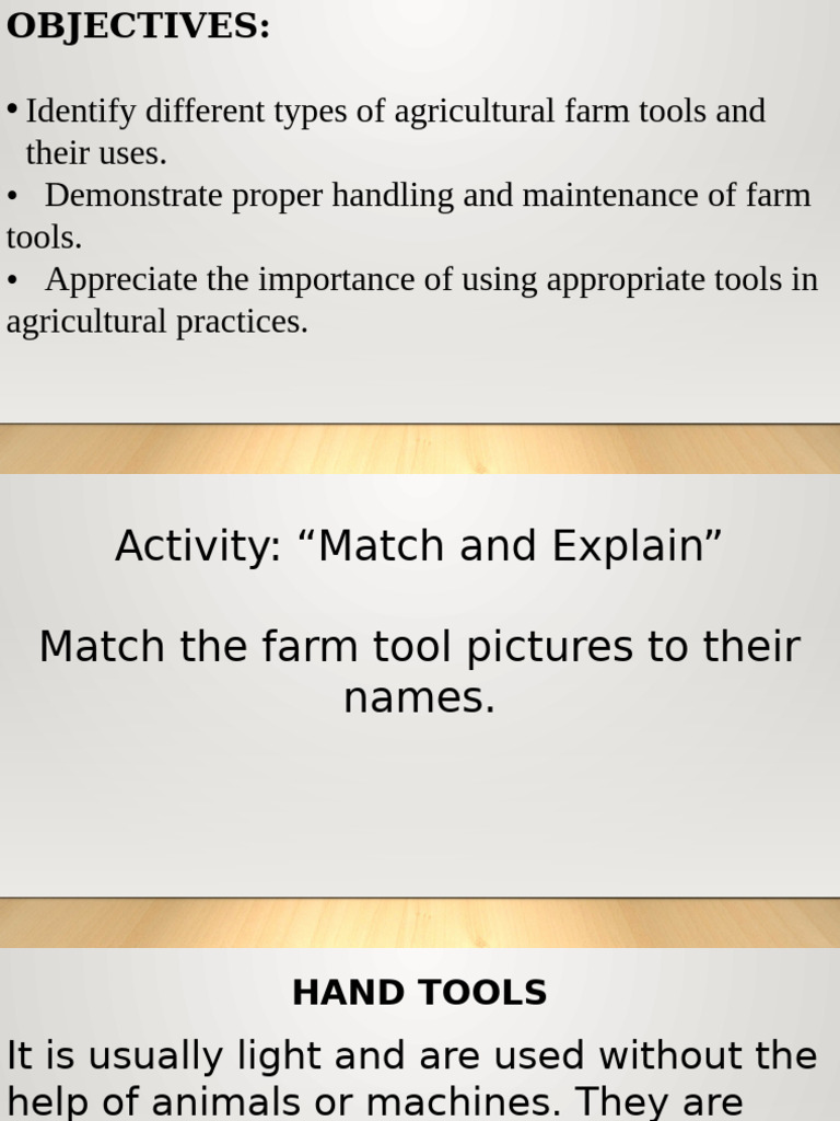 Lesson Plan | PDF | Plough | Horticulture