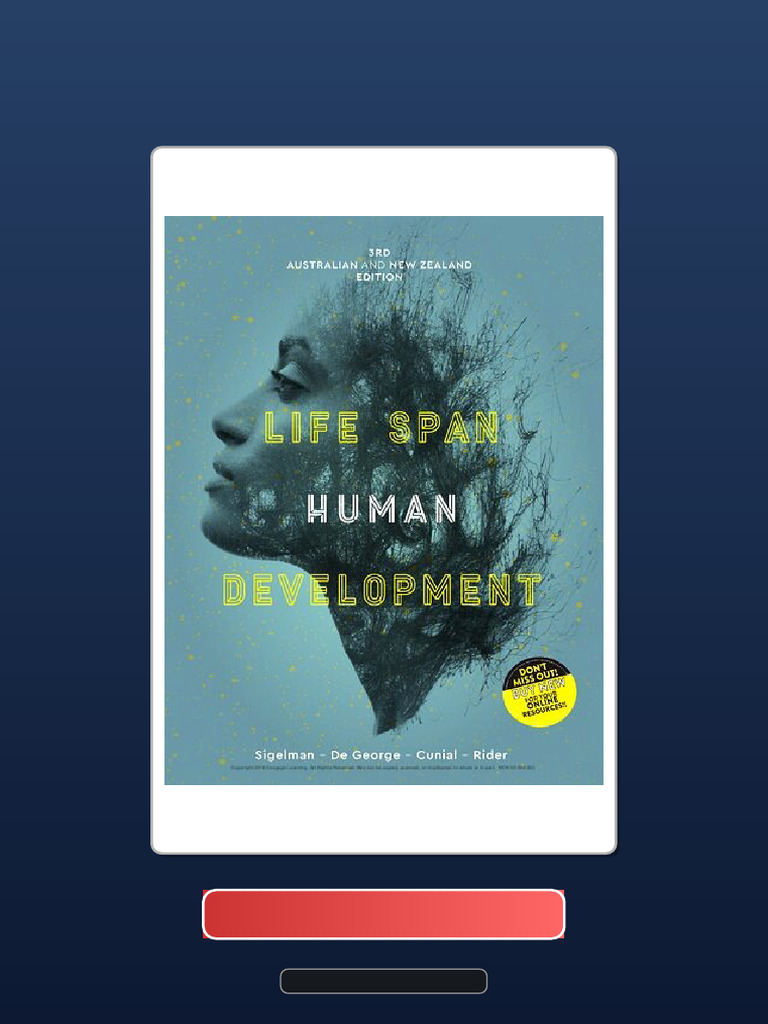 Get Test Bank For Testbank Life Span Human Development 3rd ANZ Edition ...