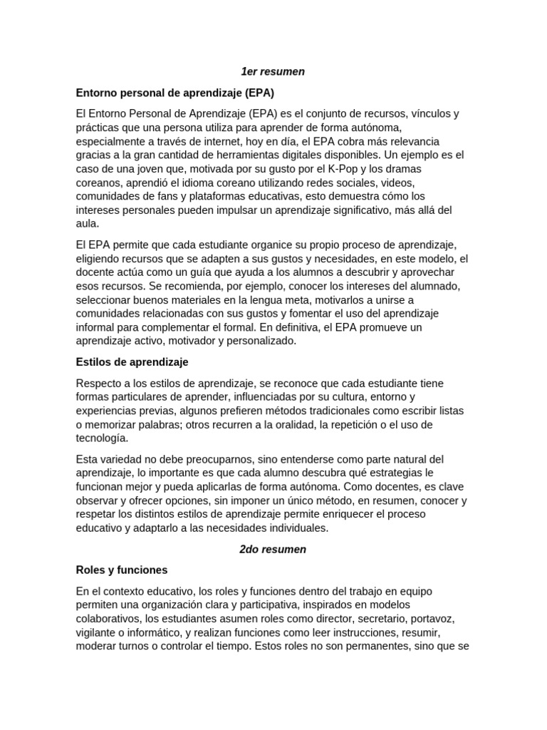 Tarea Mauri Queso | PDF | Aprendizaje | Enseñando