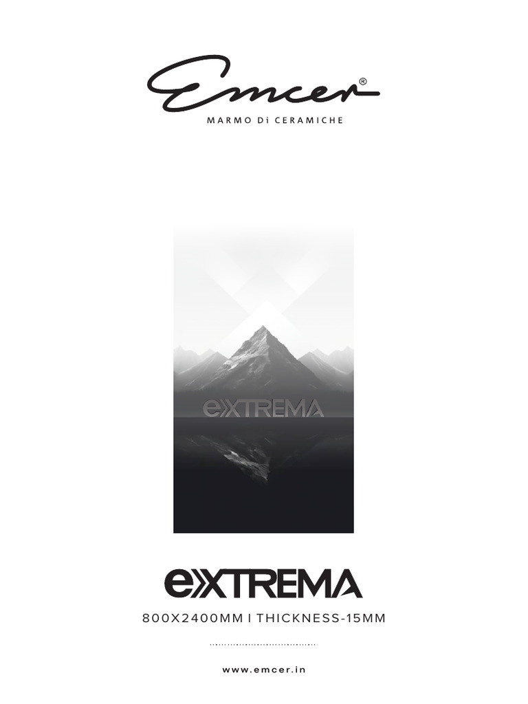 Emcer 15mm Thick Tiles Catalogue | PDF | Countertop | Frost