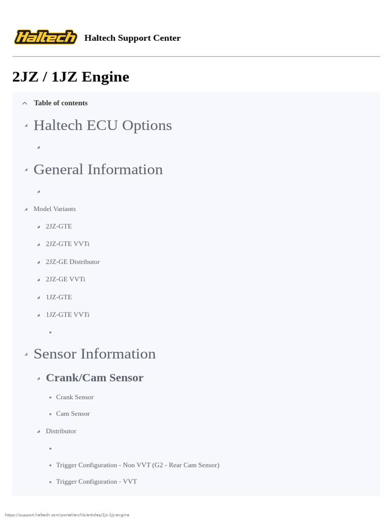 1JZ VVTi Firing Order Details | PDF | Throttle | Ignition System