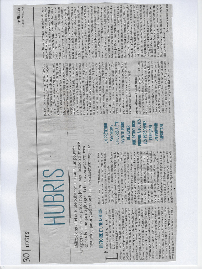 Hubris | PDF