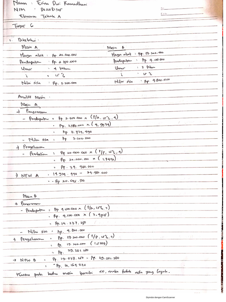 Erina Dwi Ramadhani D021181305 Etek6 | PDF