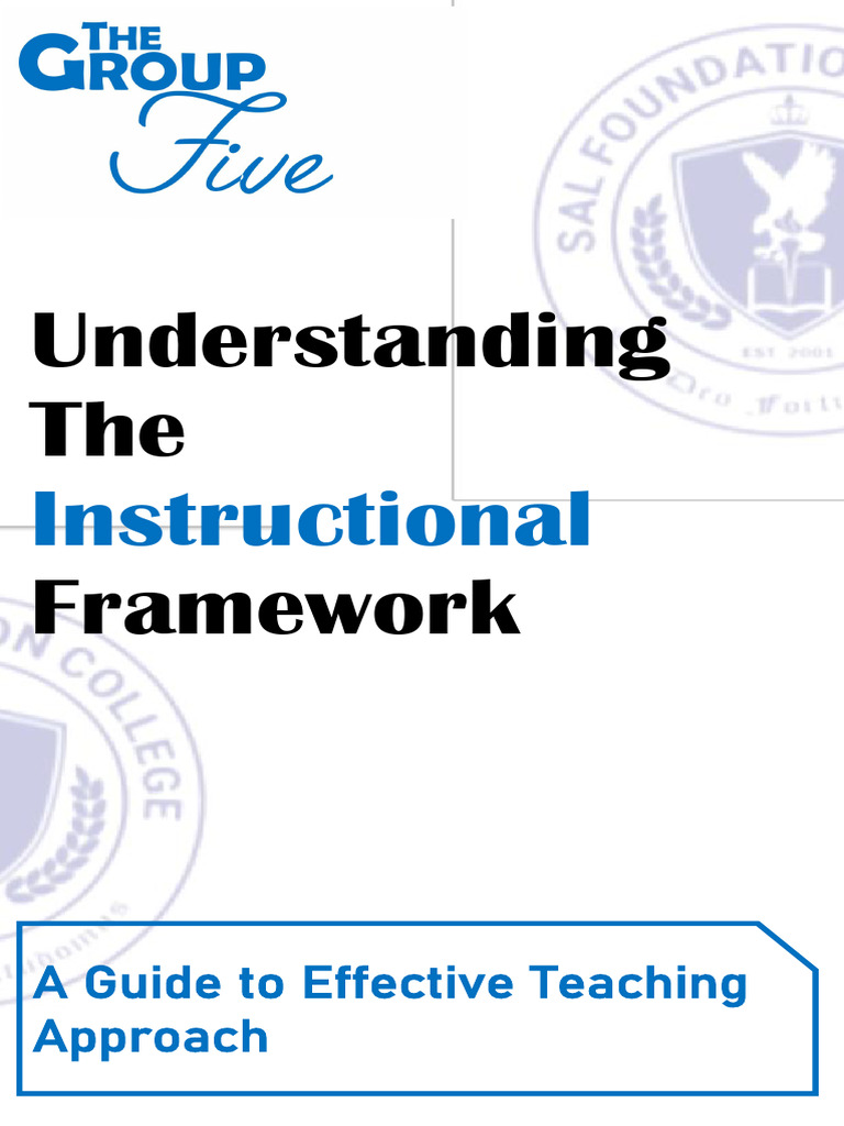 Understanding The Instructional Framework | PDF | Learning | Teaching Method