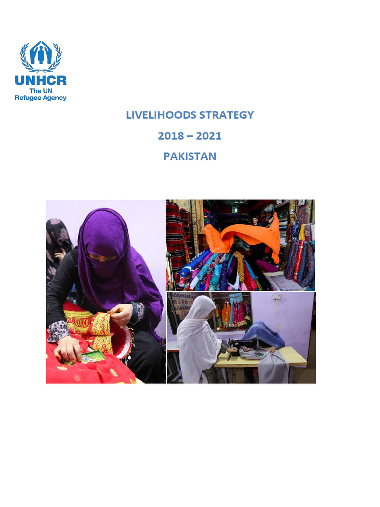 UNHCR Pakistan 2018 2022 Livelihood Strategy | PDF | Refugee | United ...