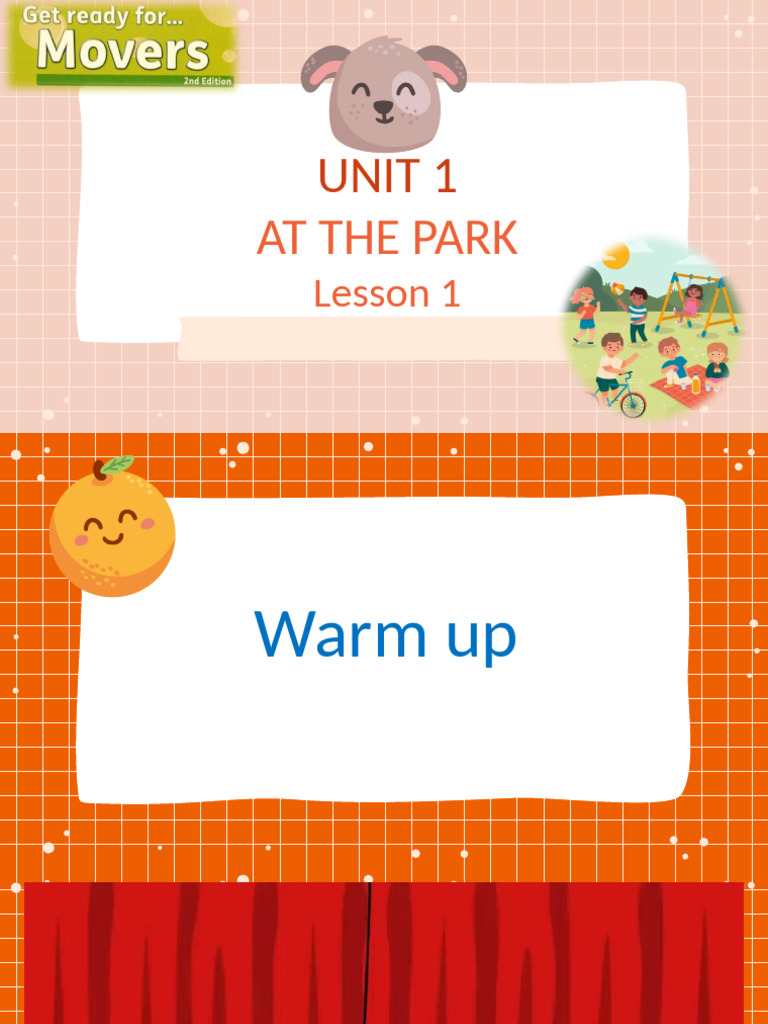 Get Ready For Movers - Unit 1 - Lesson 1 | PDF