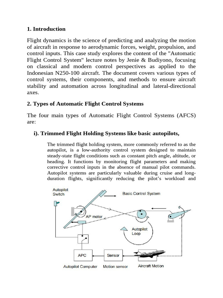 Automatic Flight Control Systems | PDF | Aircraft | Aerospace