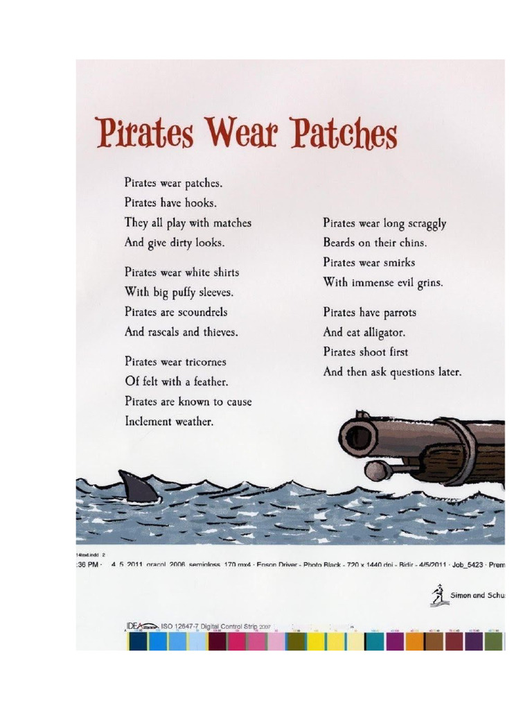 Pirate Poems | PDF