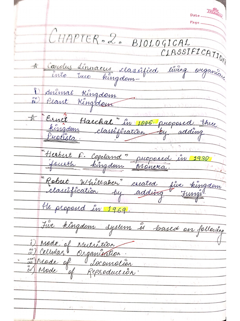 Biological Classification | PDF