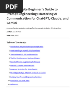 OpenAI Official Prompt Engineering Guide | PDF