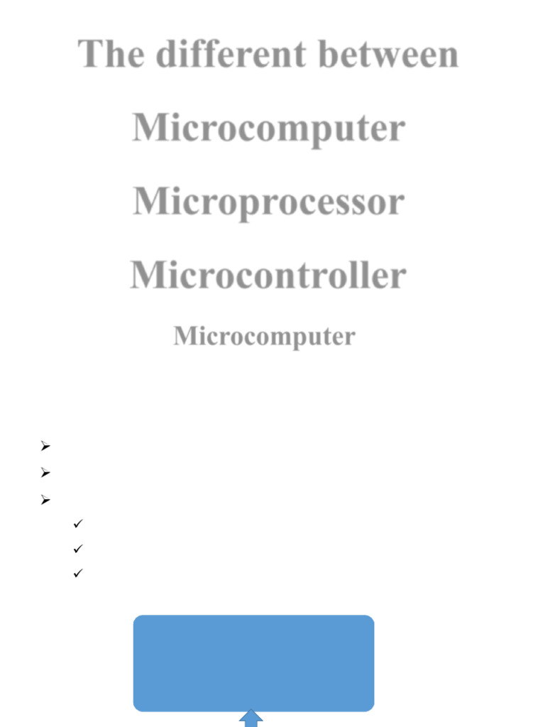 Microprocessor and Interfacing Overview | PDF | Microprocessor ...