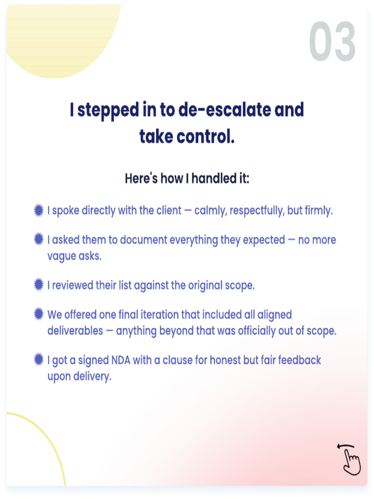 I Stepped in To De-Escalate and Take Control.: Here's How I Handled It ...