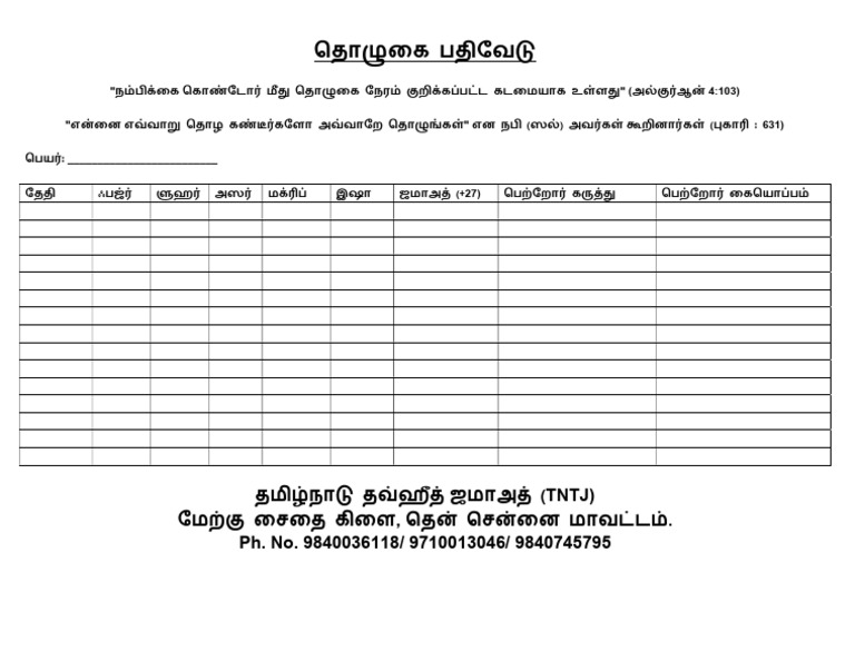 Tholugai Register 2 | PDF