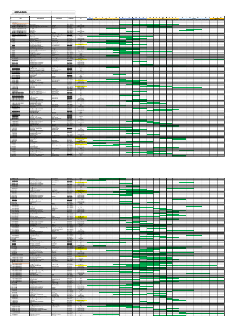 Linda Residence Micro Schedule Update | PDF | Architectural Elements ...