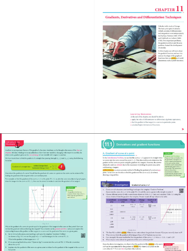 Chapter 11 Think! Additional Mathematics Book B | PDF
