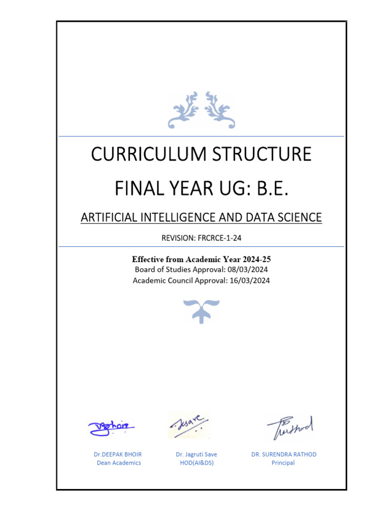 BE Curriculum AI-DS | PDF | Apache Hadoop | Deep Learning
