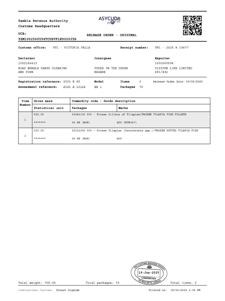 E90 Release Order | PDF