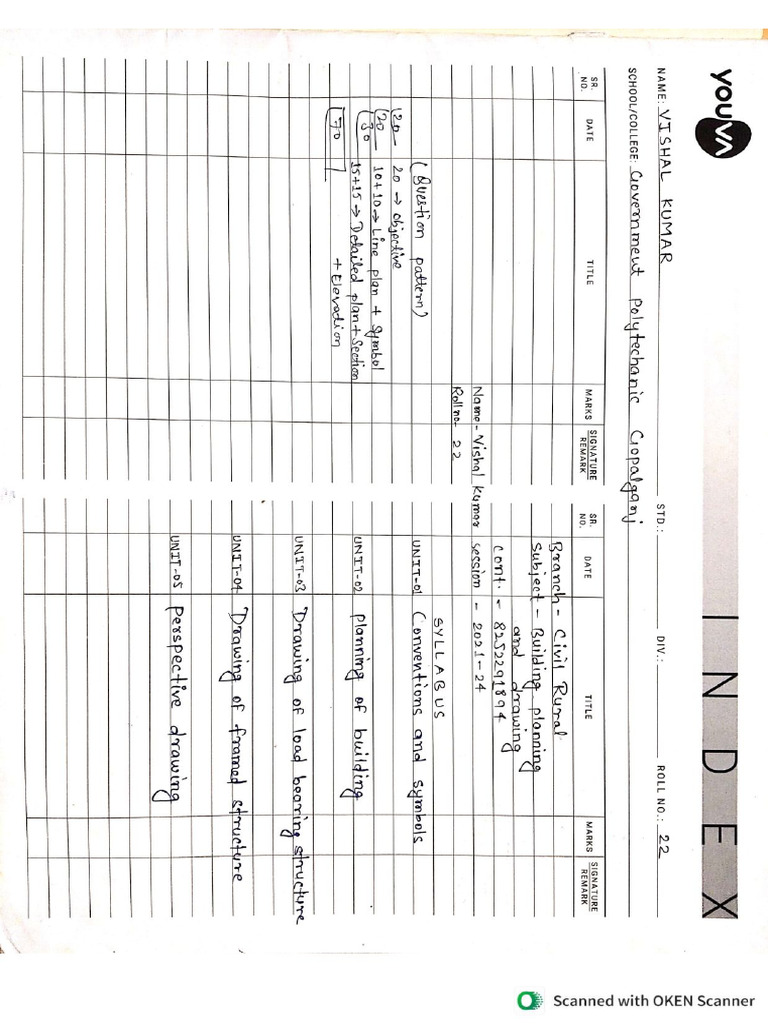 Building Planning and Drawing ?. | PDF